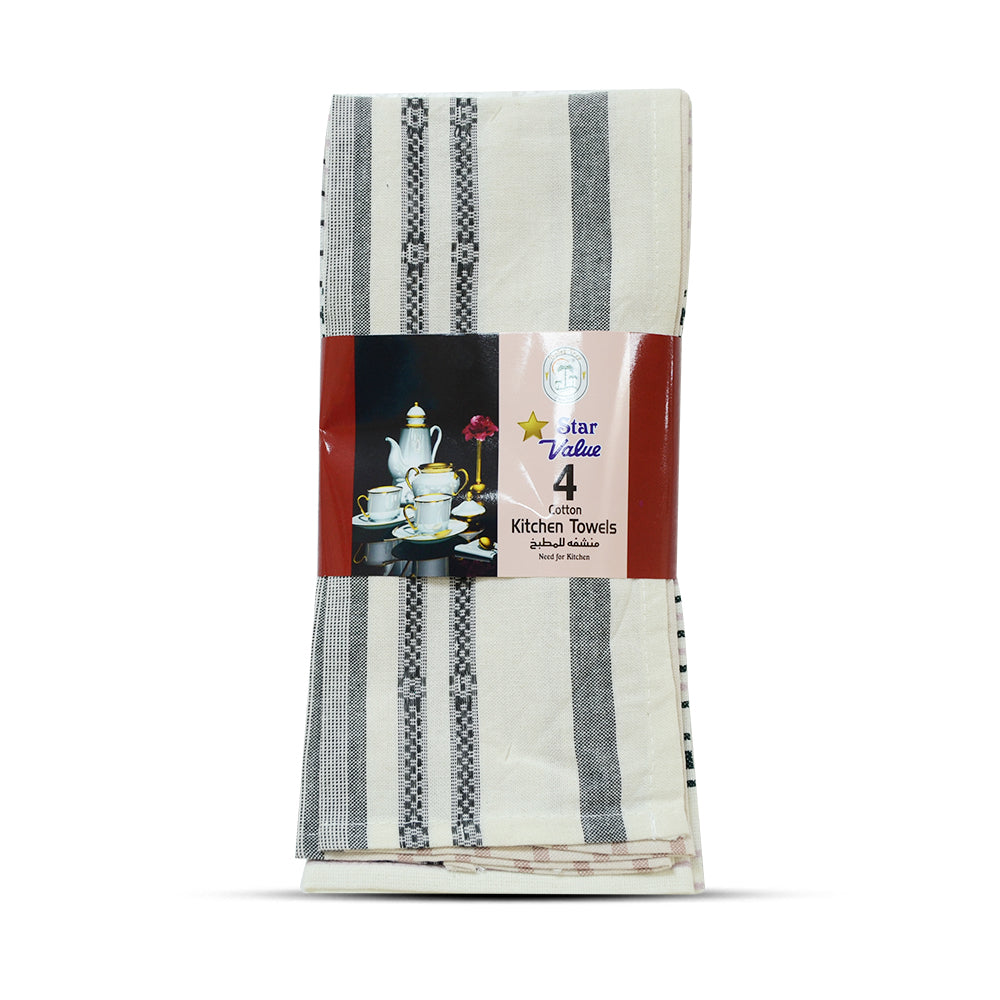 Kitchen Towel Star Value 4's