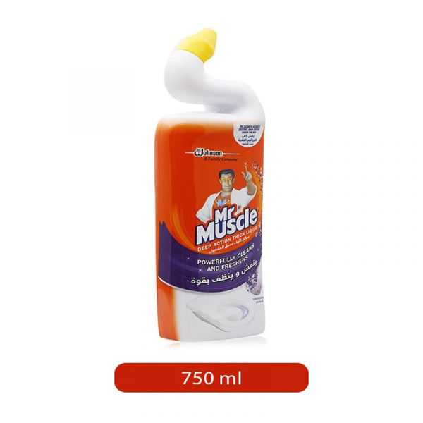 Mr. Muscle Toilet Liquid Cleaner Lavender 750ML