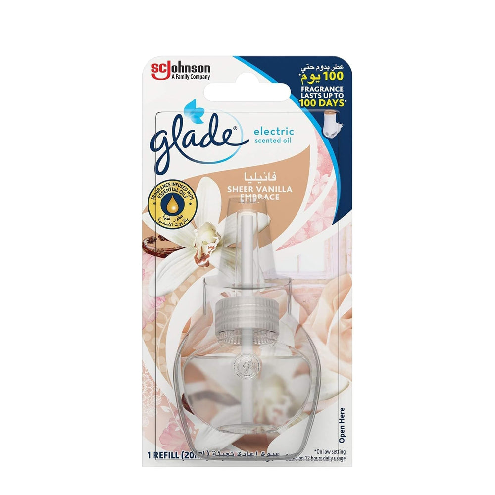 Glade Electric Scented Oil Vanilla 20ml Refill