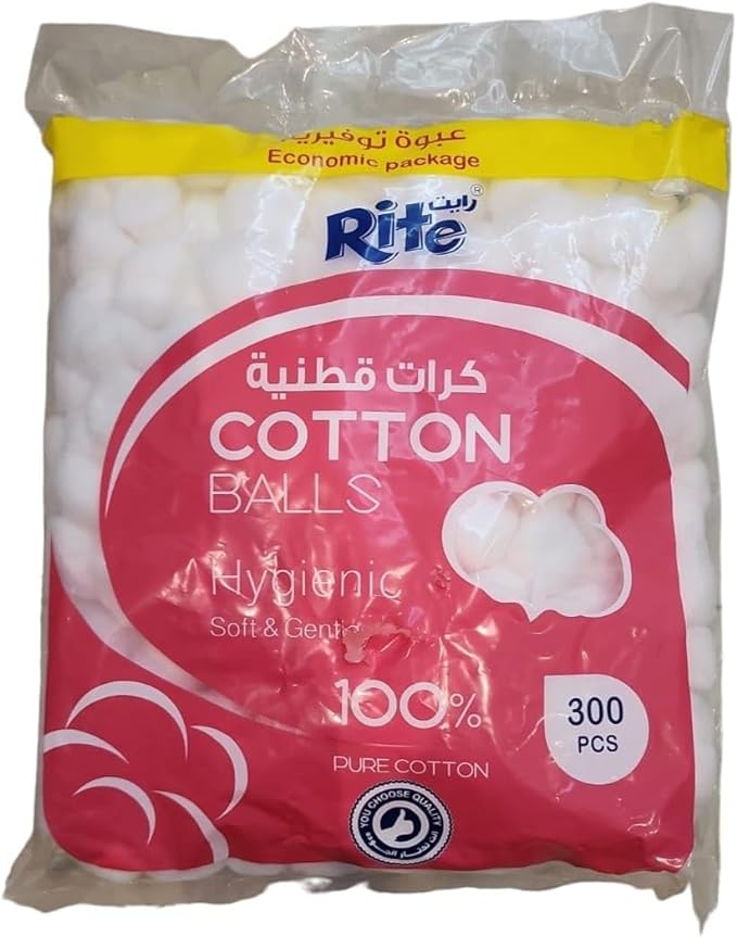 Hygienic Cotton Ball 300pcs – Cleaning Superstore