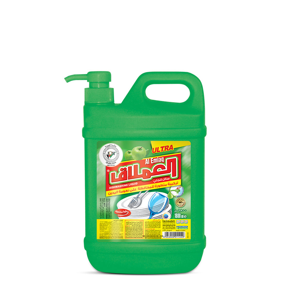Al Emlaq Dishwashing 1800ML Apple – Cleaning Superstore