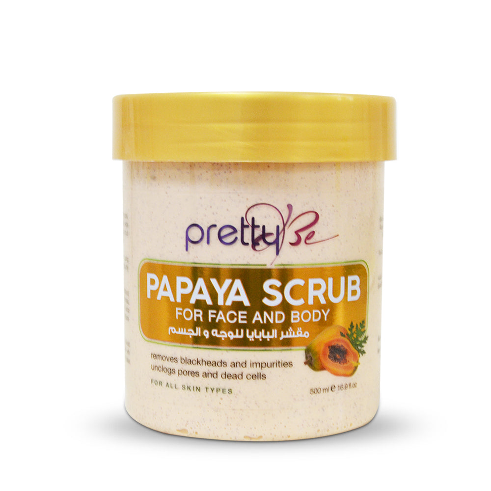 PRETTY BE-FACIAL SCRUB-PAPAYA-500ML