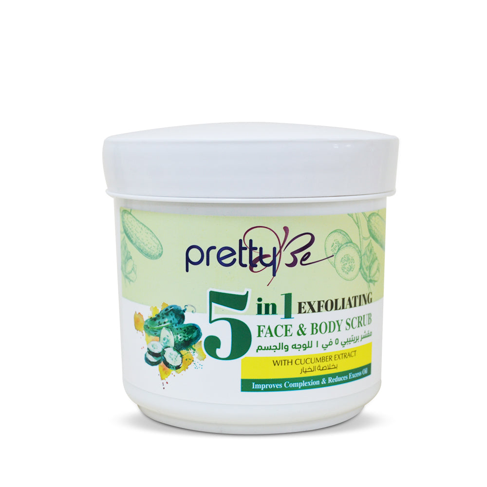 PRETTY BE-5IN1 FACE&BODY SCRUB-CUCUMBER-550ML – Cleaning Superstore