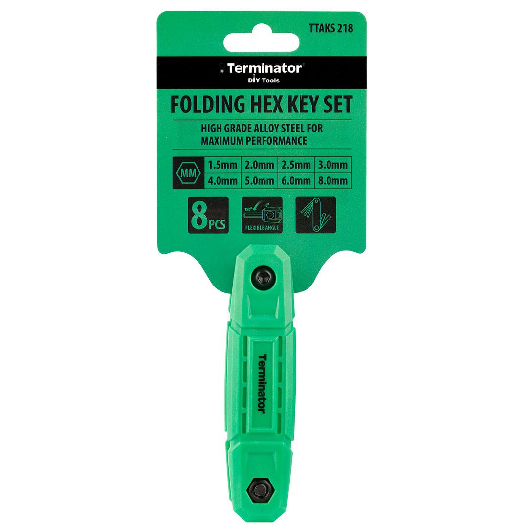 Terminator Folding Mini Torx Key Set 8 Pcs – Cleaning Superstore
