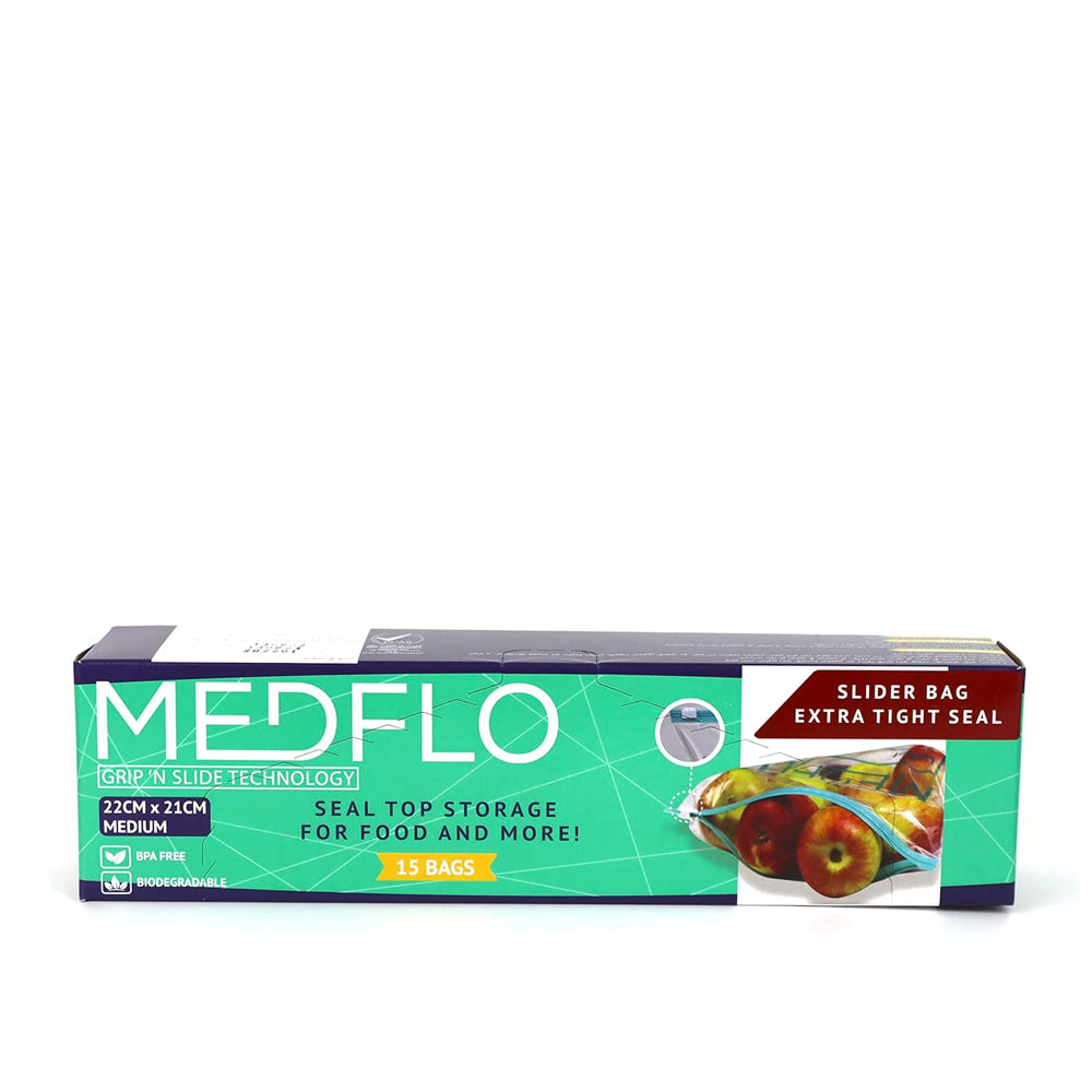 MedFlo Slider Bag 27X24cm Large 10 Bags – Cleaning Superstore