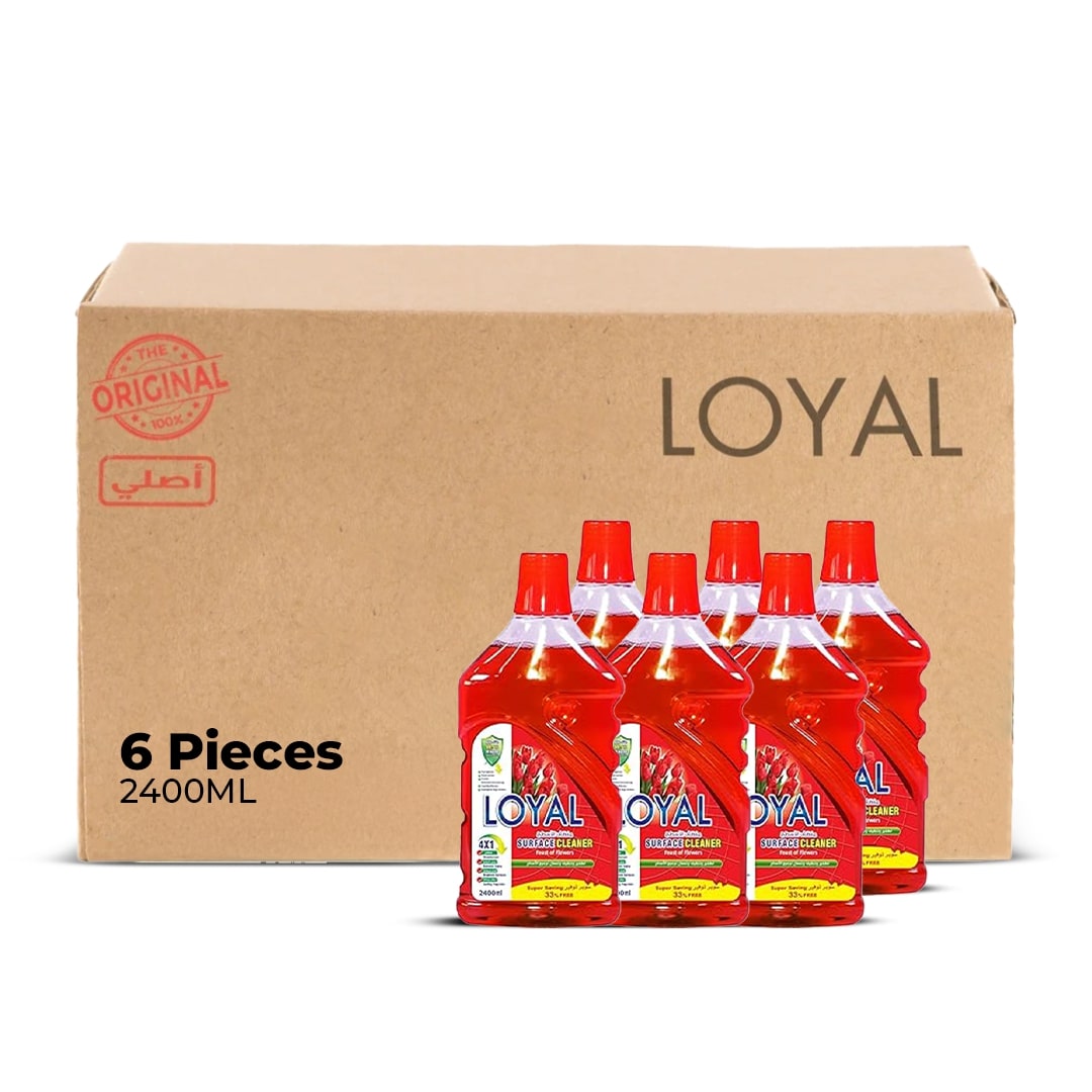 Loyal Surface Cleaner 2400ML Feast of Flowers | Pack of 6 (CTN)