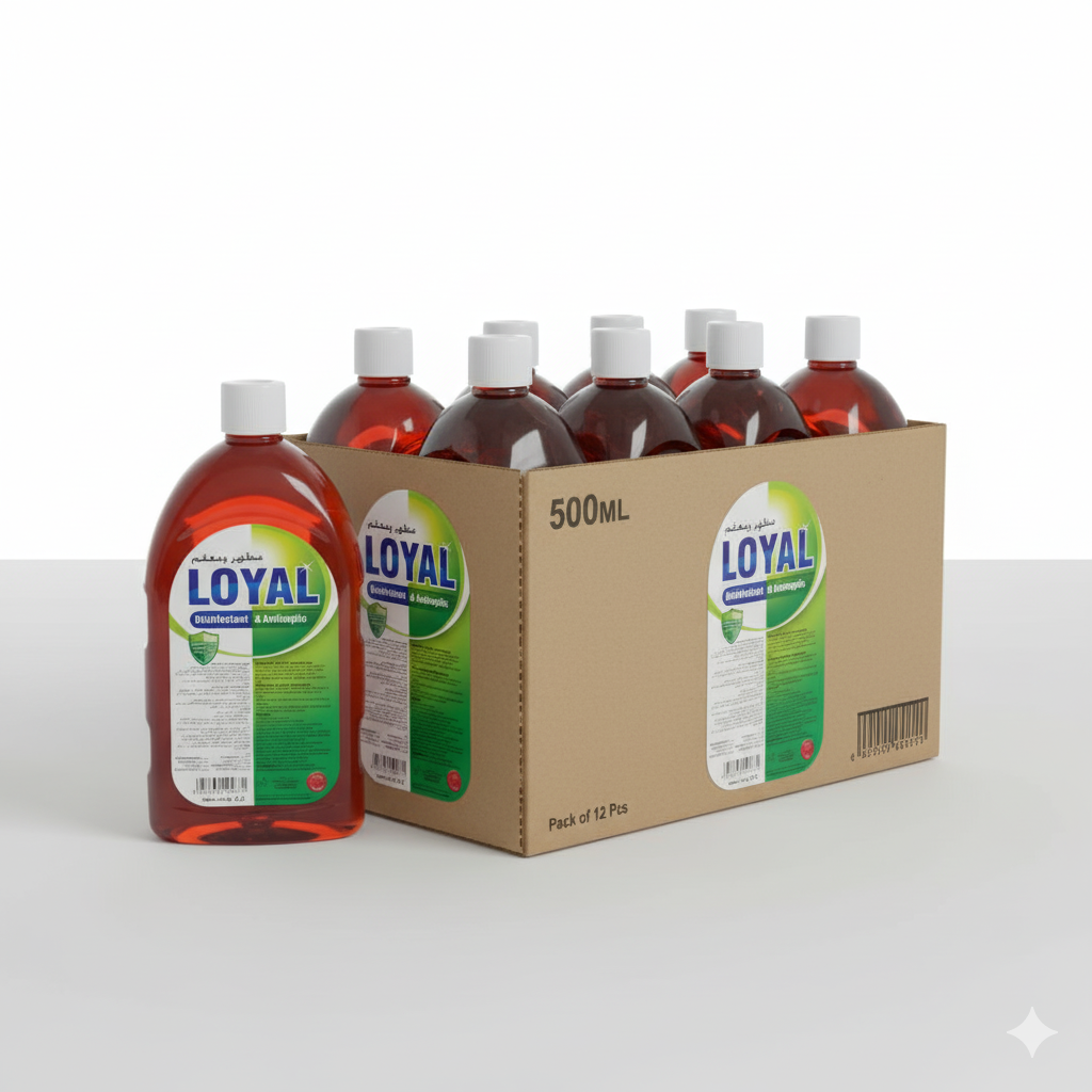 LOYAL Disinfectant & Antiseptic 750ML-Pack of 12 – Cleaning Superstore