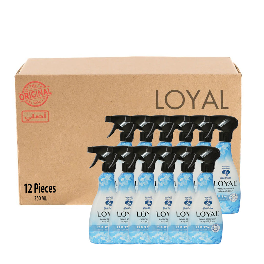 Loyal Fabric Refresher 350ML Blue Petals -Pack of 12
