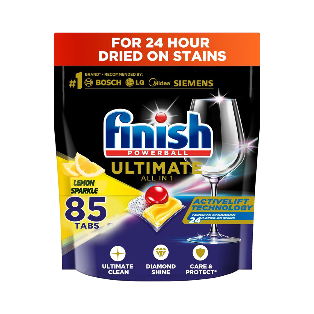 Finish Ultimate Aio Lemon 85 tab – Cleaning Superstore