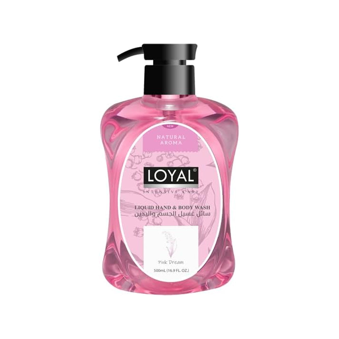 Loyal Liquid Hand & Body Wash 500ML Pink Dream