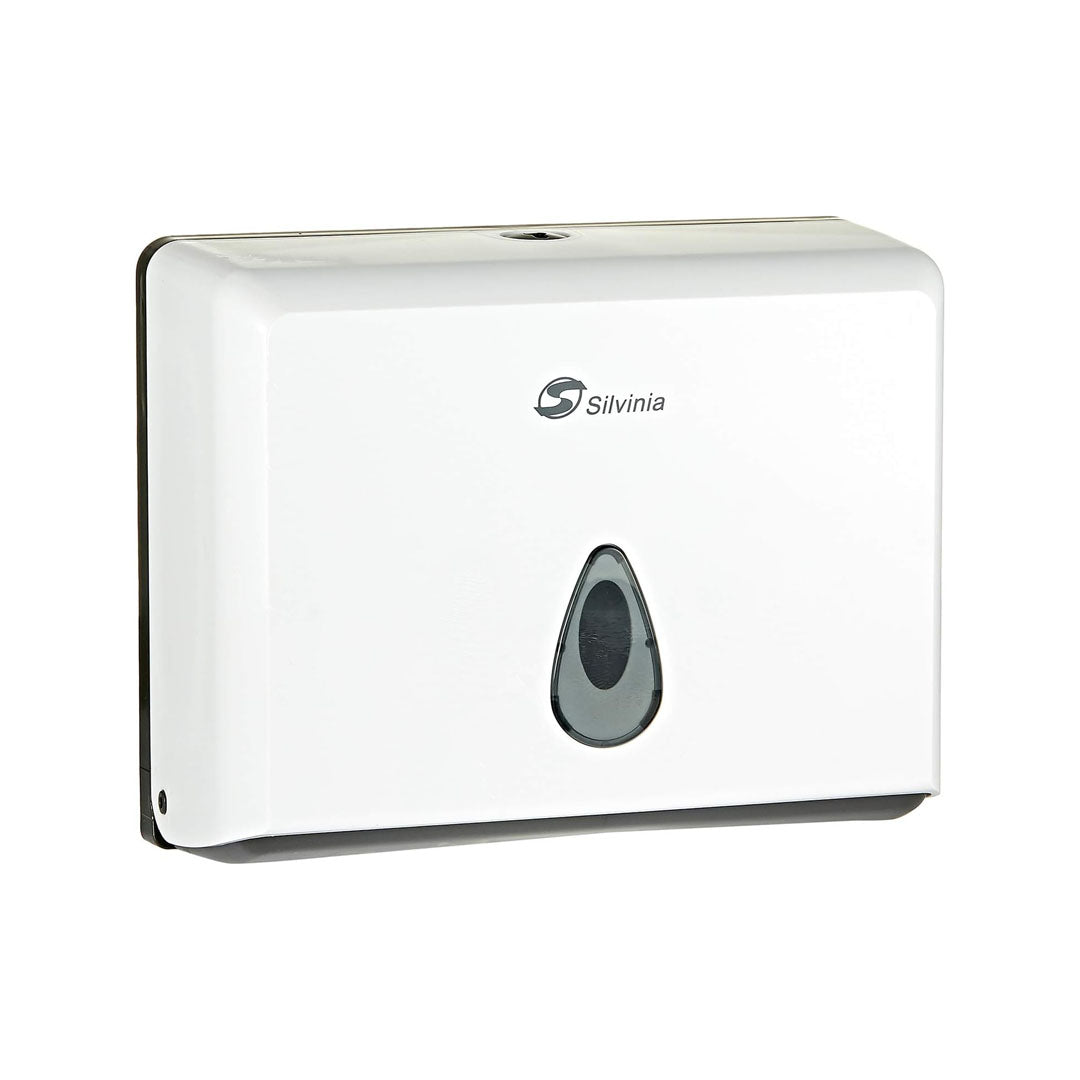 INTERFOLD TISSUE DISPENSER WHITE – Cleaning Superstore
