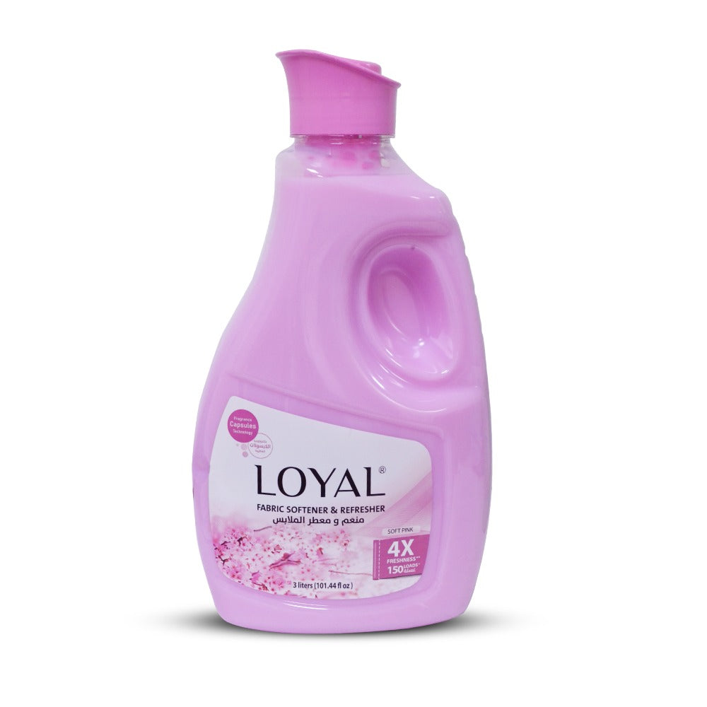 Loyal Fabric Softener & Refresher 3L Soft Pink