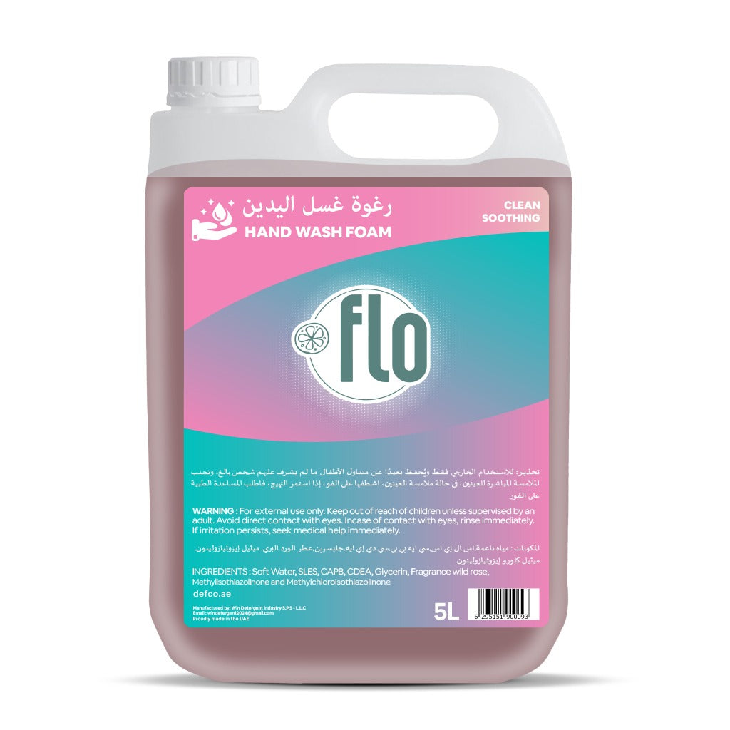 FLO Hand Wash Foam 5L – Cleaning Superstore