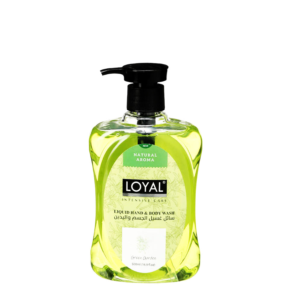 Loyal Liquid Hand & Body Wash 500ML Green Garden