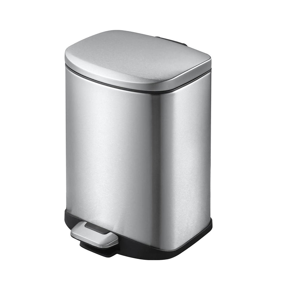 Eko Stainless Steel Step Dustbin Della | 12L