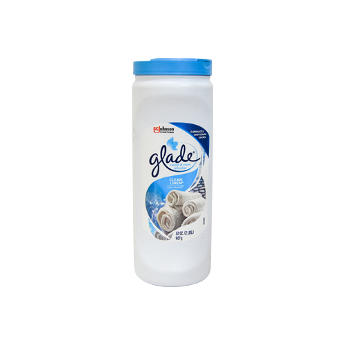 Glade Carpet & Room Powder Clean Linen 32OZ – Cleaning Superstore